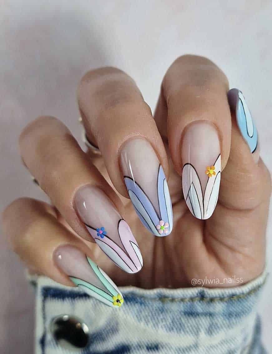 20 Gorgeous Easter Nail Art Designs To Inspire You - Beauty with Hollie