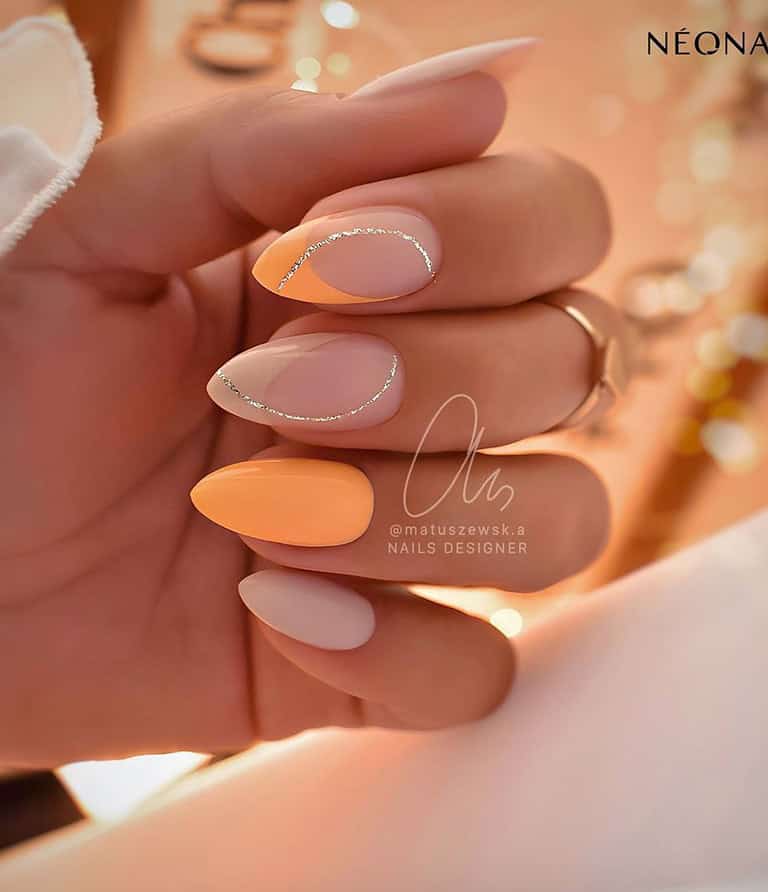 20 Stunning Orange Nail Designs To Try This Year - Beauty with Hollie