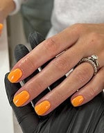 20 Stunning Orange Nail Designs To Try This Year - Beauty with Hollie